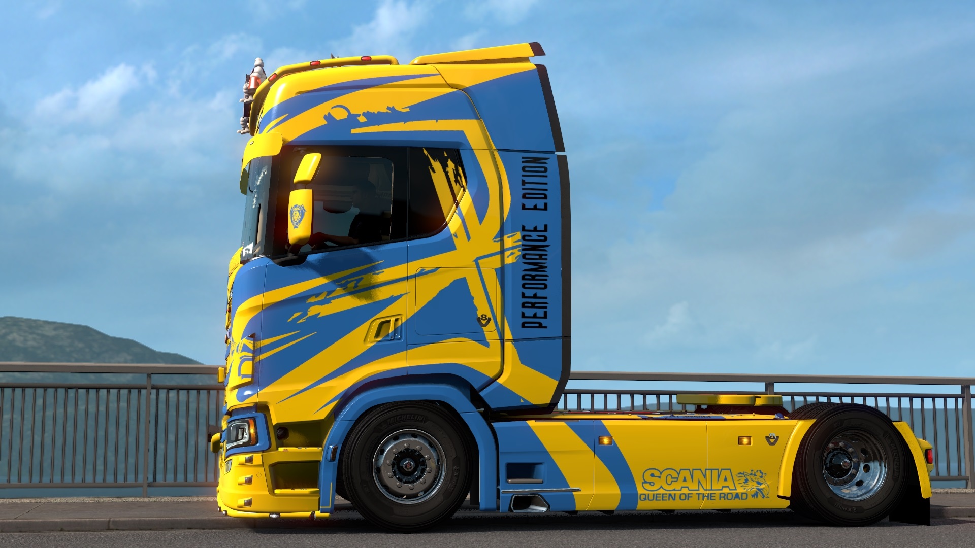 МОД New Scania S Swenden Performance Edition Skin ДЛЯ Euro Truck
